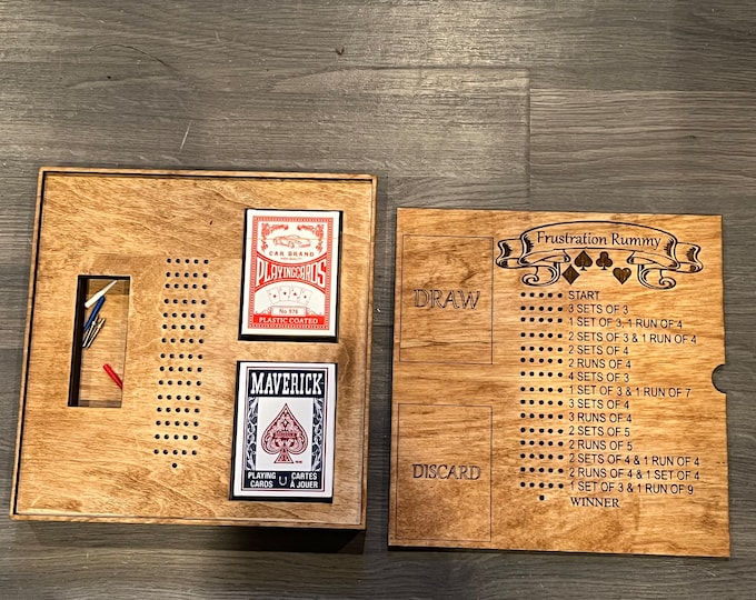 Aggravation Rummy Rummy Frustration Rummy Card Game Board Game ...