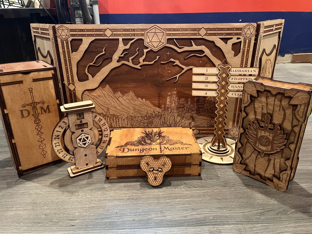 Dungeons and Dragons Dungeon Master Set - Etsy