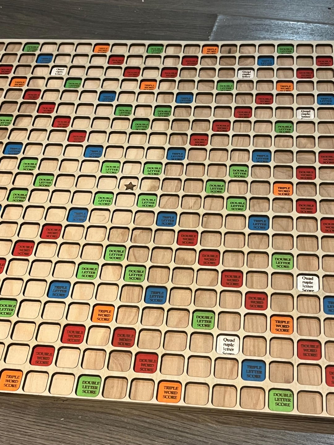 Large Scrabble Board (super Scrabble) - Etsy