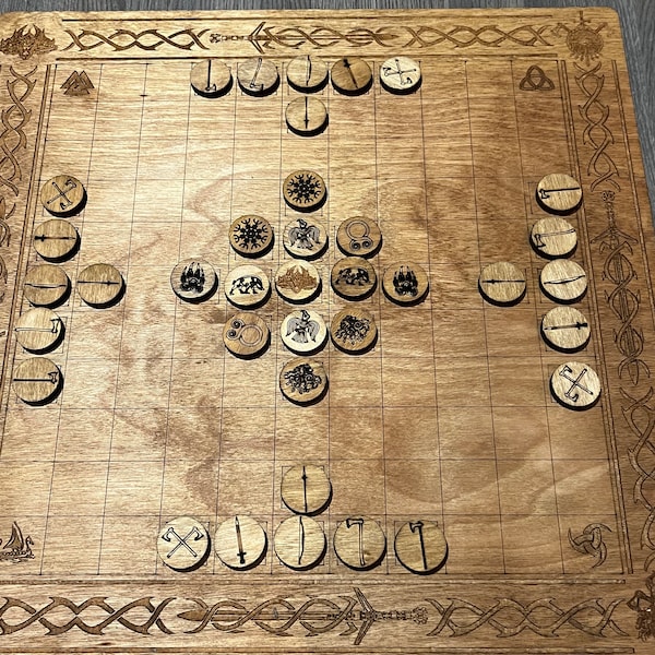 Hnefatafl Board - Etsy