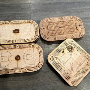 Custom Sports Cribbage Boards. Any Sport Any Logo. - Etsy