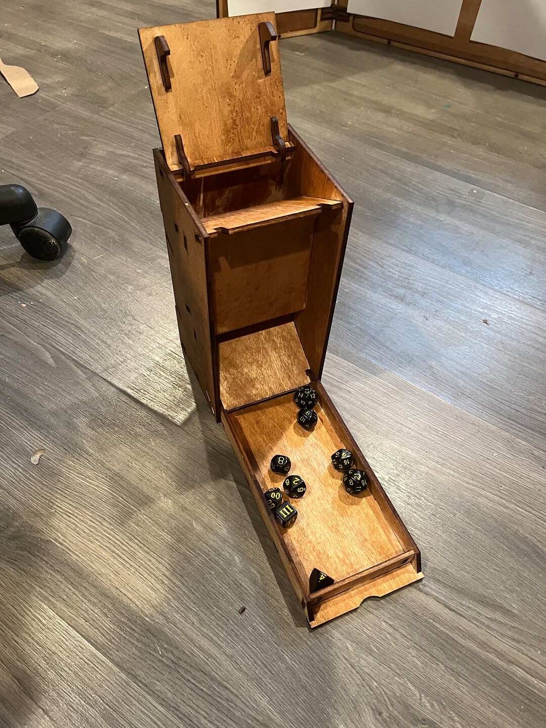 Dice Tower for Dungeons and Dragons or Magic the Gathering - Etsy
