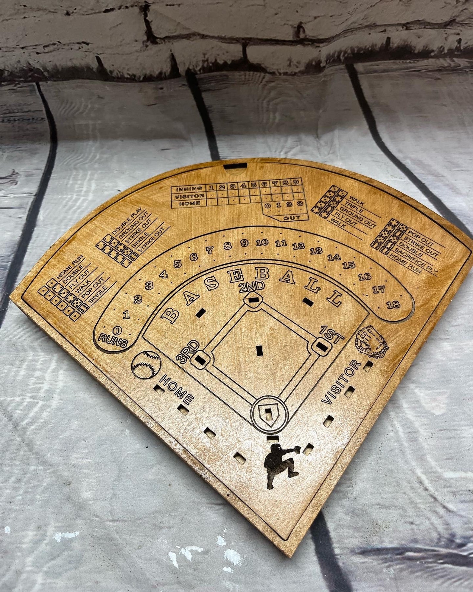 2 Game Set. Dice Baseball and Dice Football Combo. - Etsy