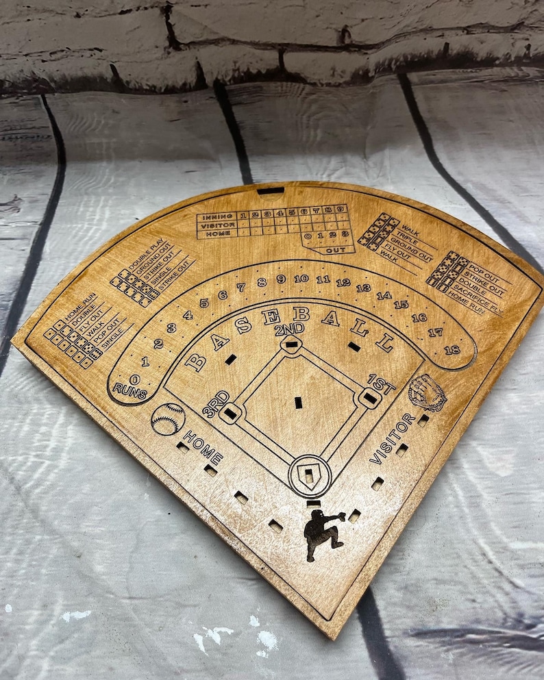 2 Game Set. Dice Baseball and Dice Football Combo. - Etsy
