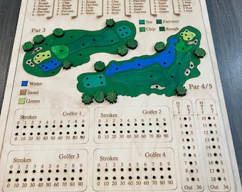 Fore! A Golf Dice Game - Etsy