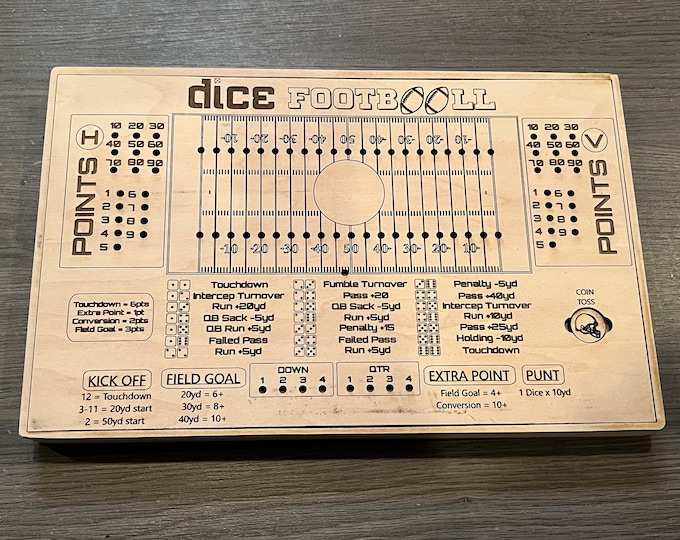Dice Football - Etsy Canada