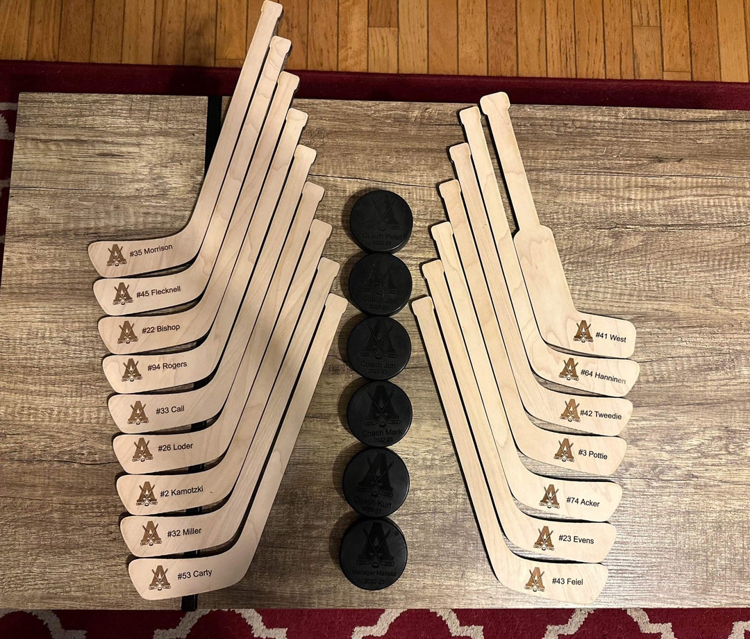 Mini Hockey Sticks - Etsy