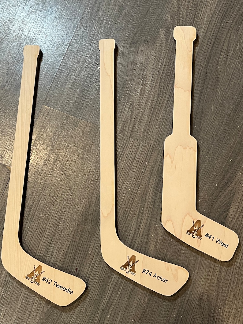 Mini Hockey Sticks - Etsy
