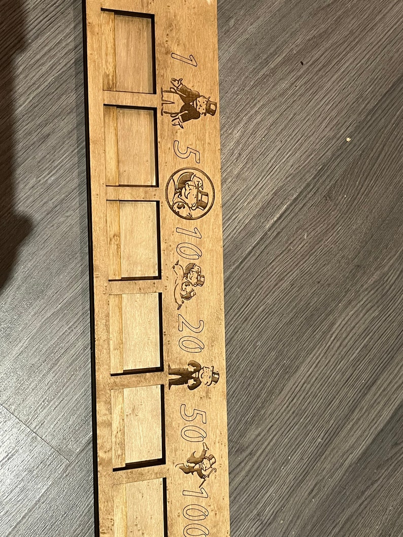 Monopoly Board Frame With Banker Tray - Etsy Canada