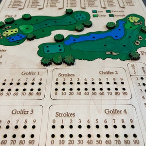 Dice Golf Game - Etsy