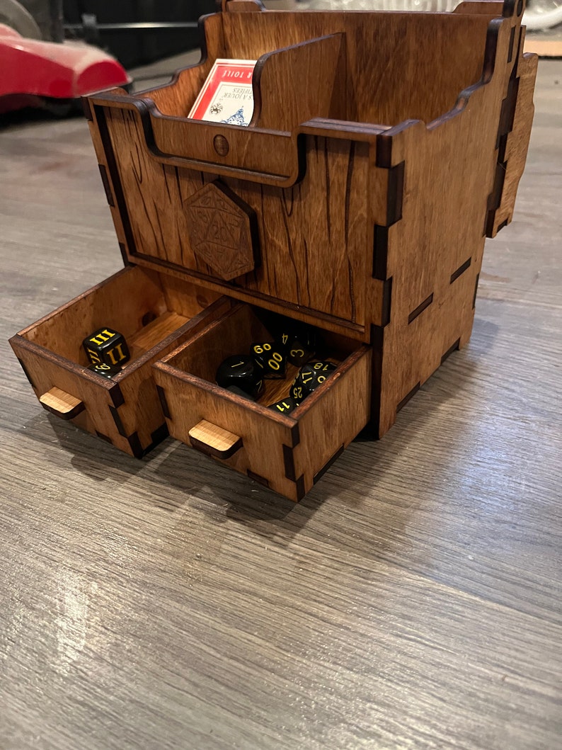 Customizable Dice, Card Game Piece Storage - Etsy