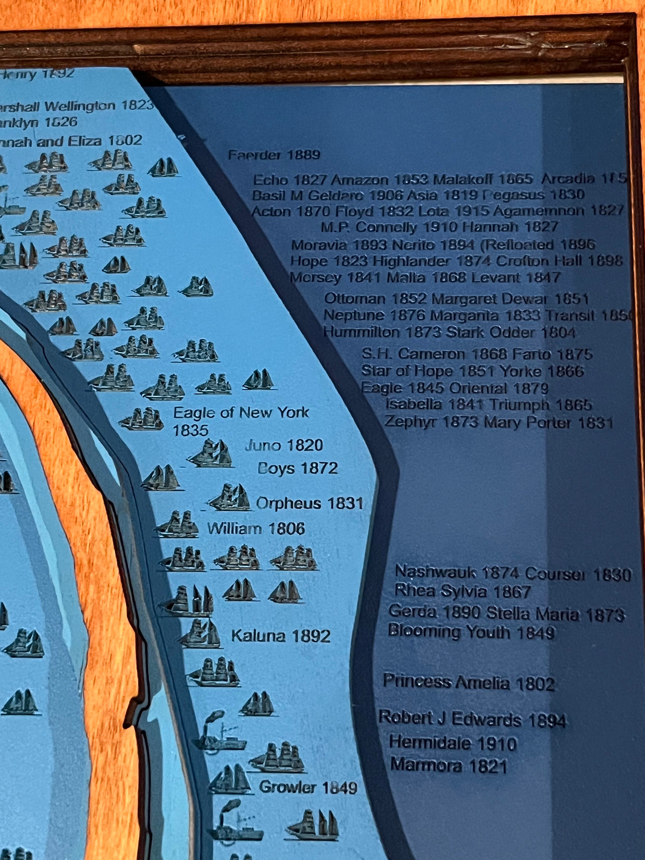 Sable Island Ship Wreck 3d Map - Etsy