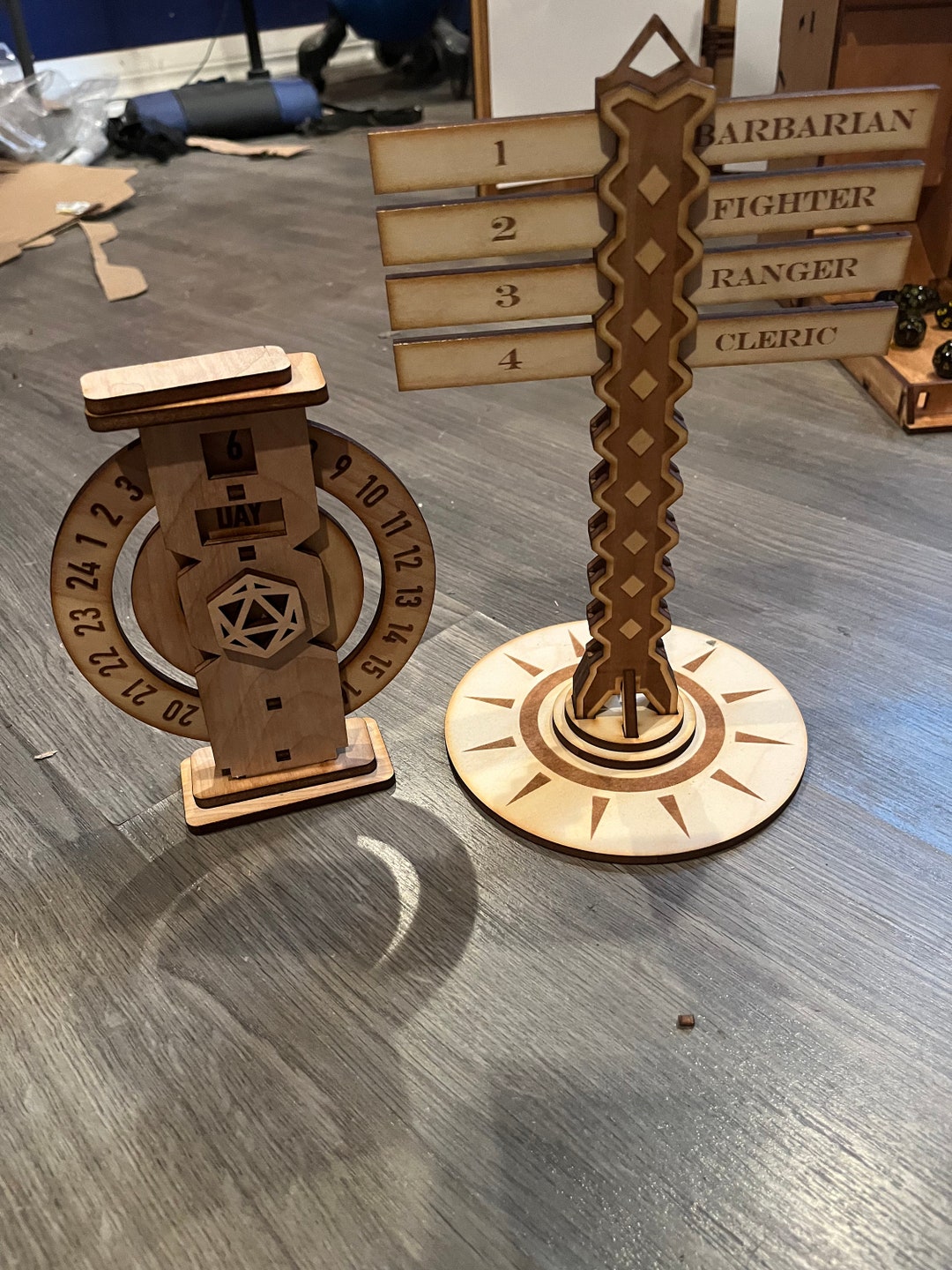 Dungeons and Dragons Time Tracker and Initiative Tracker - Etsy