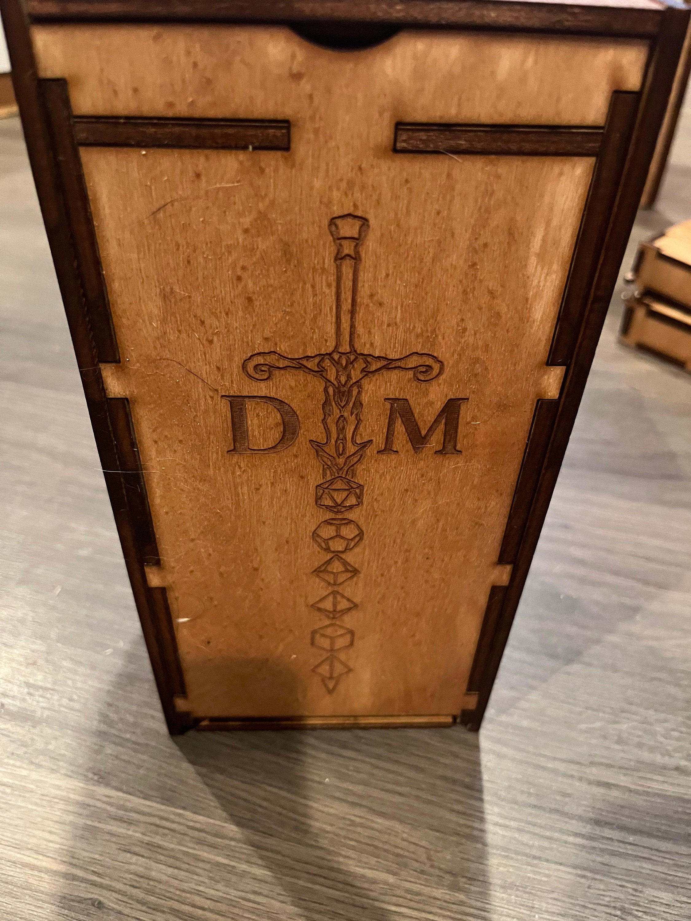 Dice Tower for Dungeons and Dragons or Magic the Gathering - Etsy