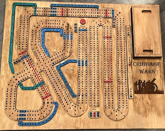 Vintage Curtis Cribbage Counter in Box W Directions Ivory Pegless ...