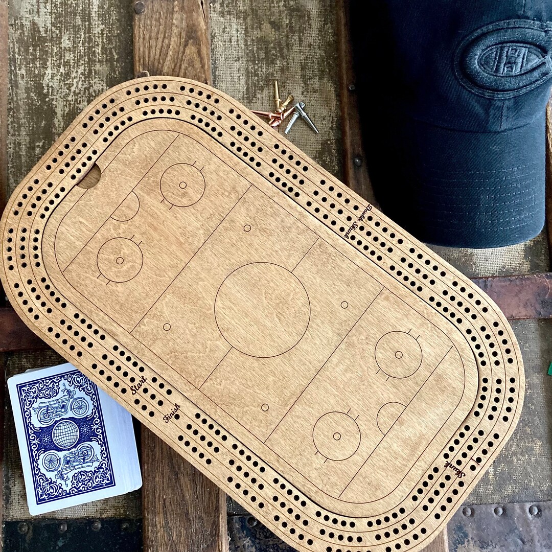 Cribbage Board Custom Made Sports Cribbage Boards. Any Sport Any Logo ...