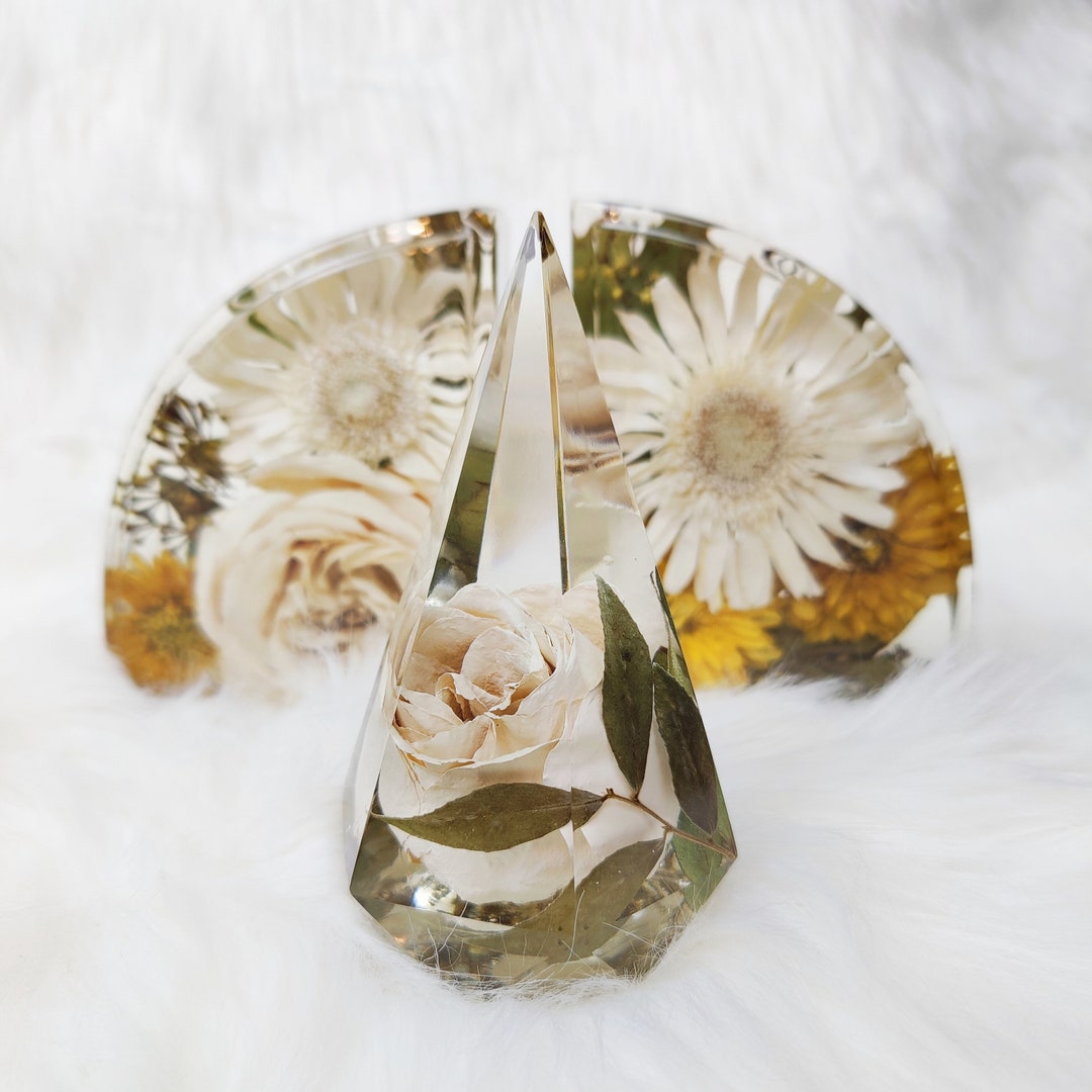 Custom Floral Resin Preservation: Wedding & Memorial Bouquet - Etsy