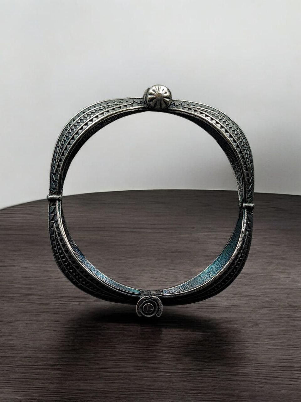 YACHIKA Collection's:silver Replica Bangle Square Bracelet Best Free ...