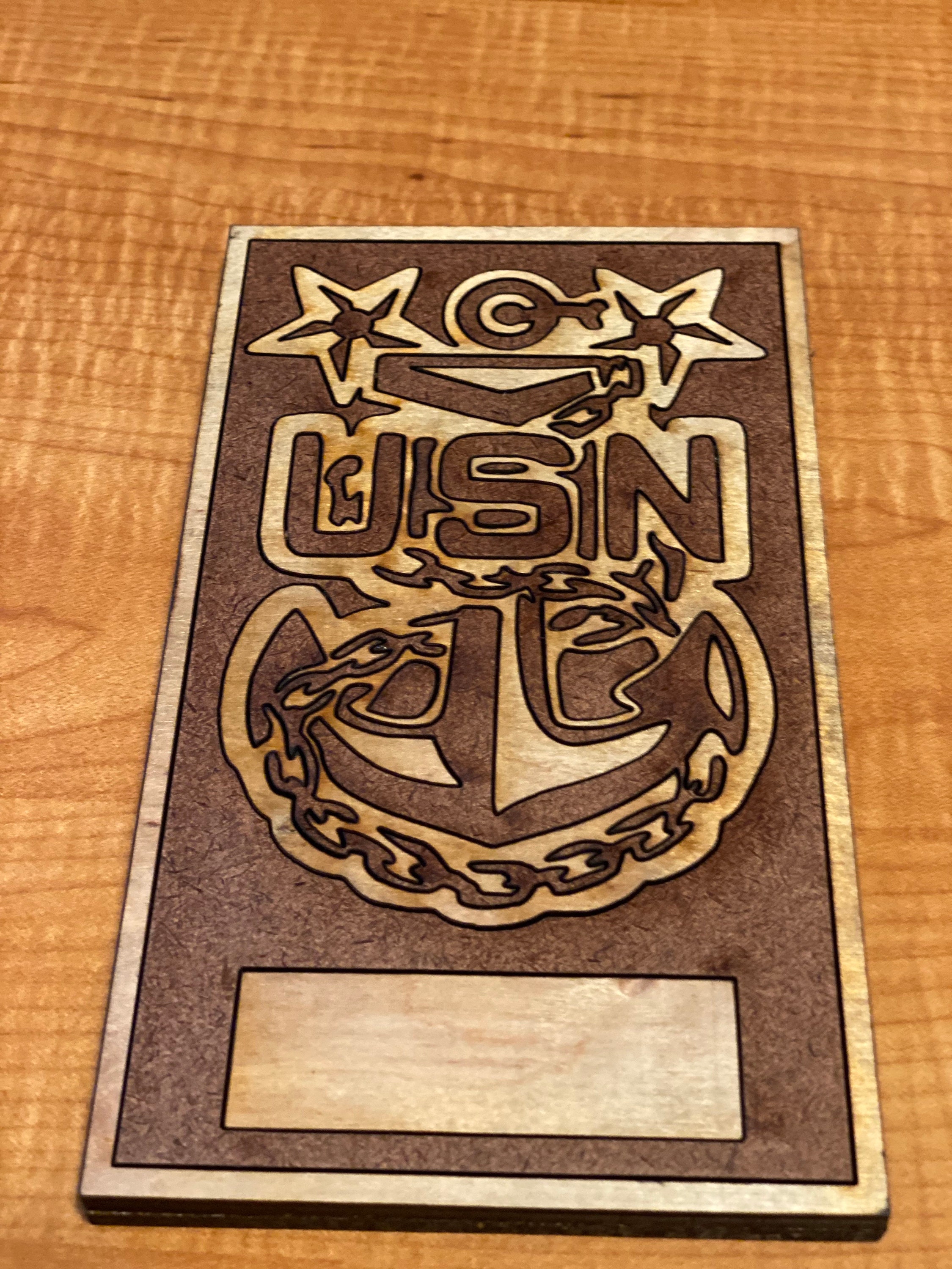 Master Chief Anchor/e9, USN, 2-layer Design, Svg Ai DXF Png - MCPO ...