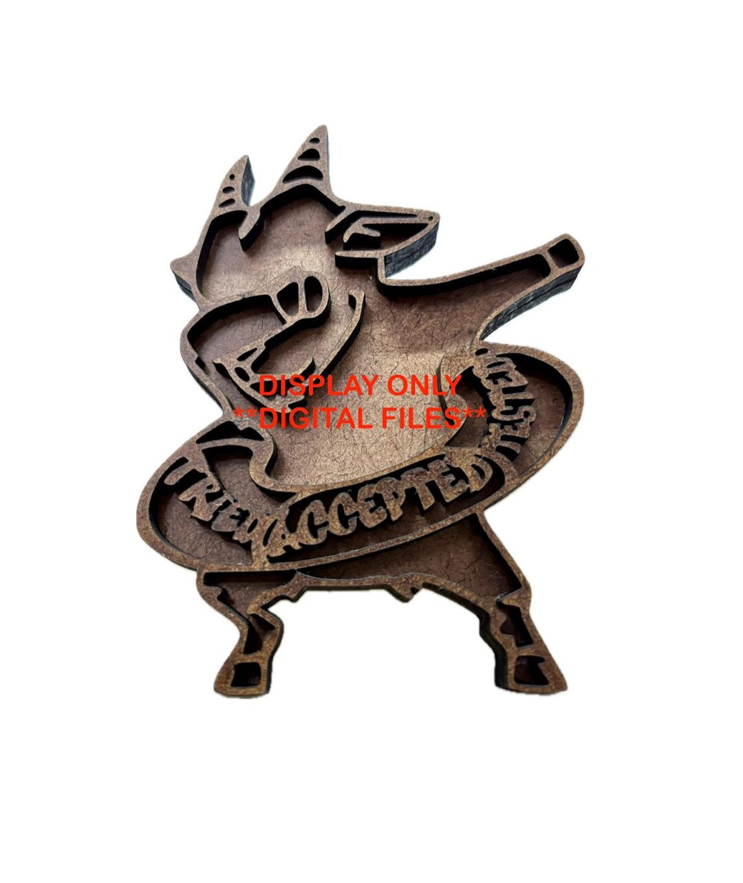 Navy Chief Goat Dab, 2-layer (mandala), USN, Svg Ai DXF Png — Glowforge ...