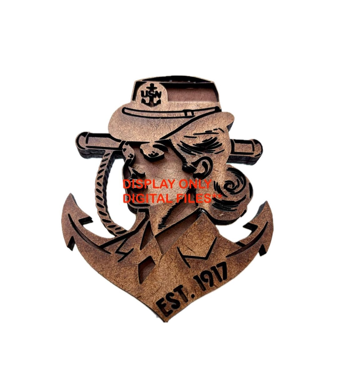 Navy Female Chief 1917, 2-layer (mandala), USN, Svg Ai DXF Png ...
