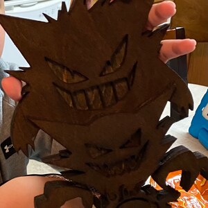 Gengar Evolution (gastly, Haunter, Gengar), Pokemon, 4-layer Design ...