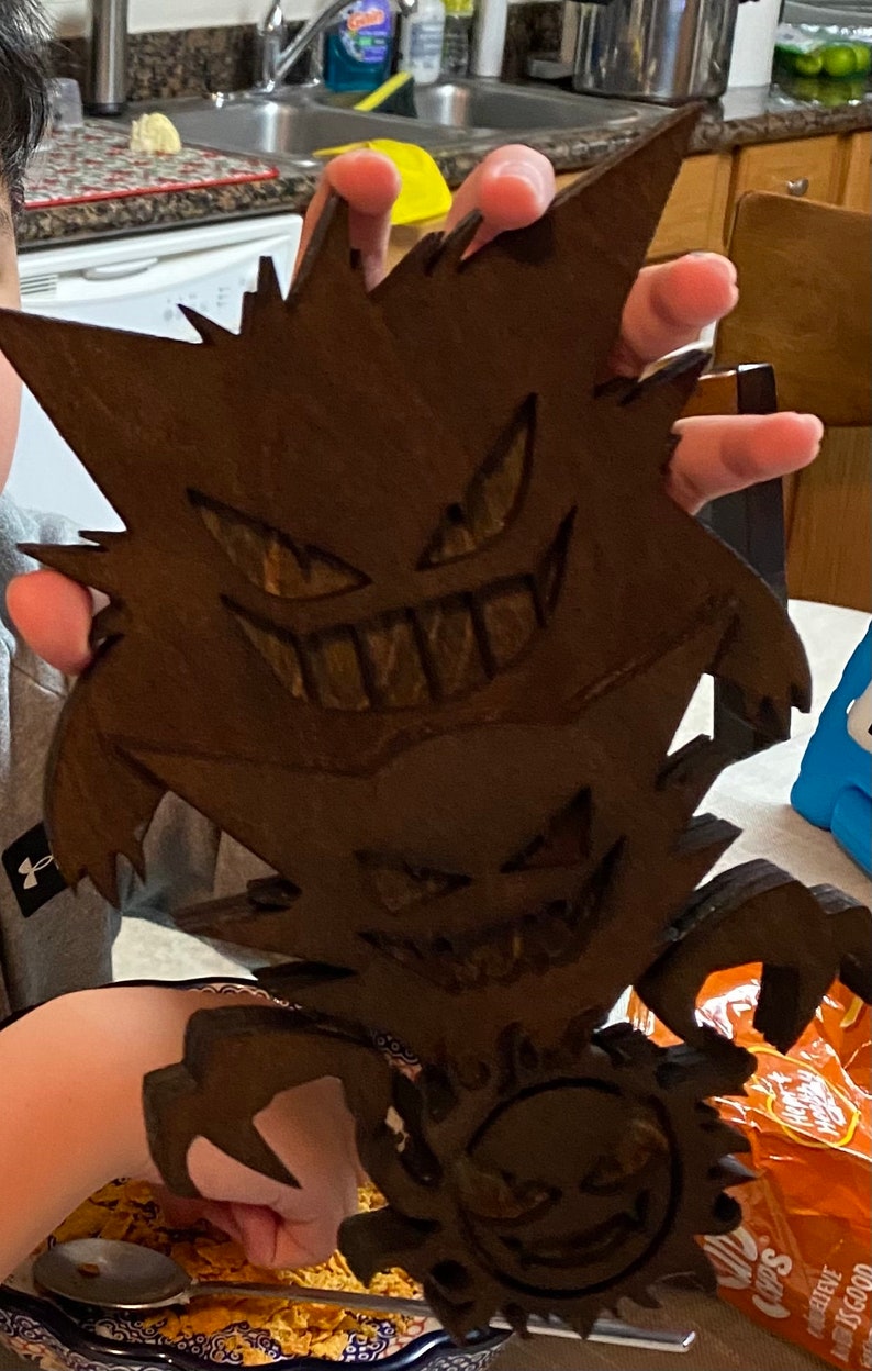 Gengar Evolution gastly, Haunter, Gengar, Pokemon, 4-layer Design, Svg ...