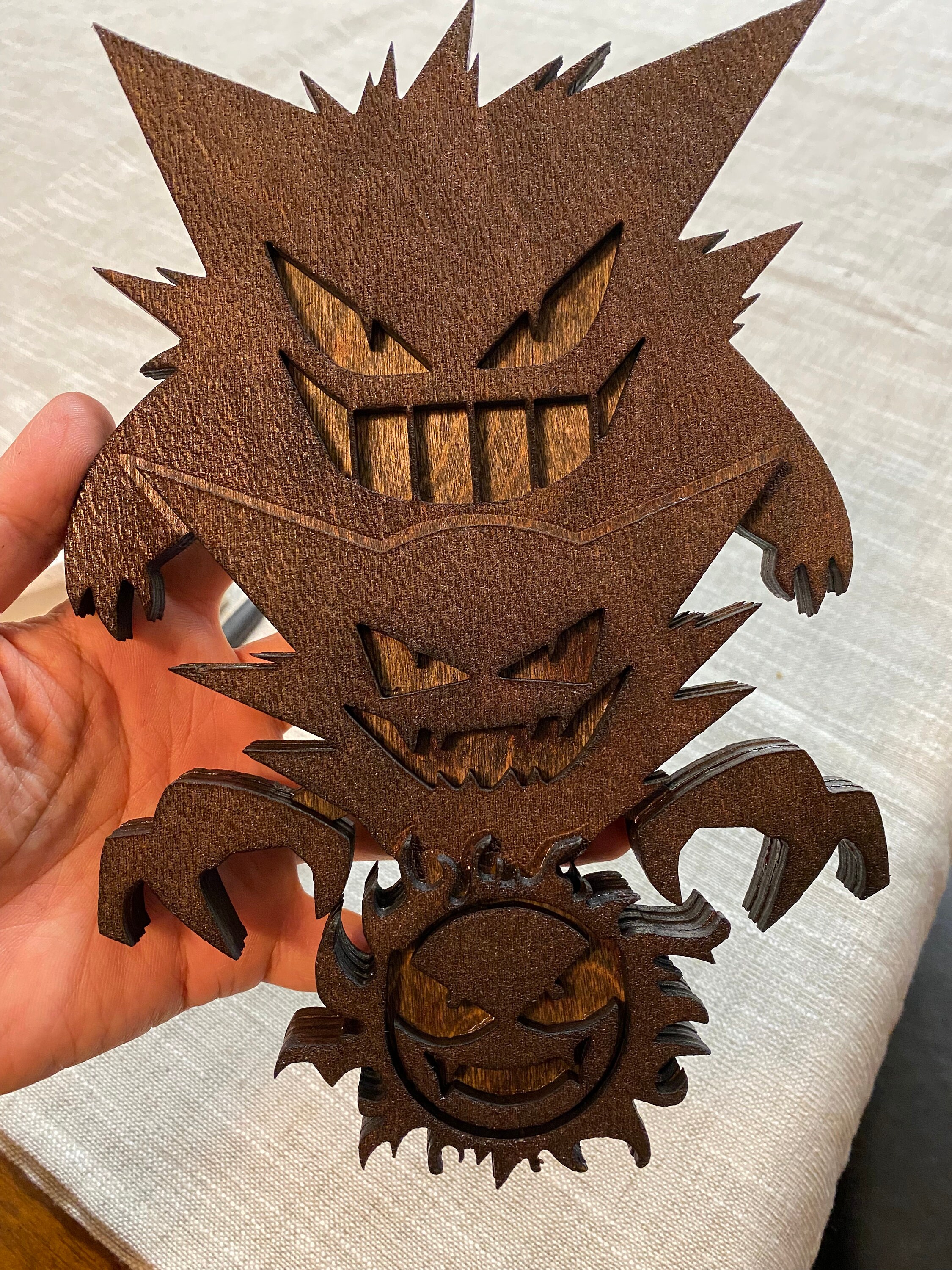 Gengar Evolution gastly, Haunter, Gengar, Pokemon, 4-layer Design, Svg ...