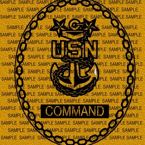 Command Master Chief (CMC)/E9 Badge, 2-layer, USN, Svg Ai DXF Png ...
