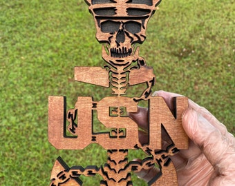 Navy Chief E7 Anchor, 2-layer, USN, Svg Ai DXF Png digital Files ...