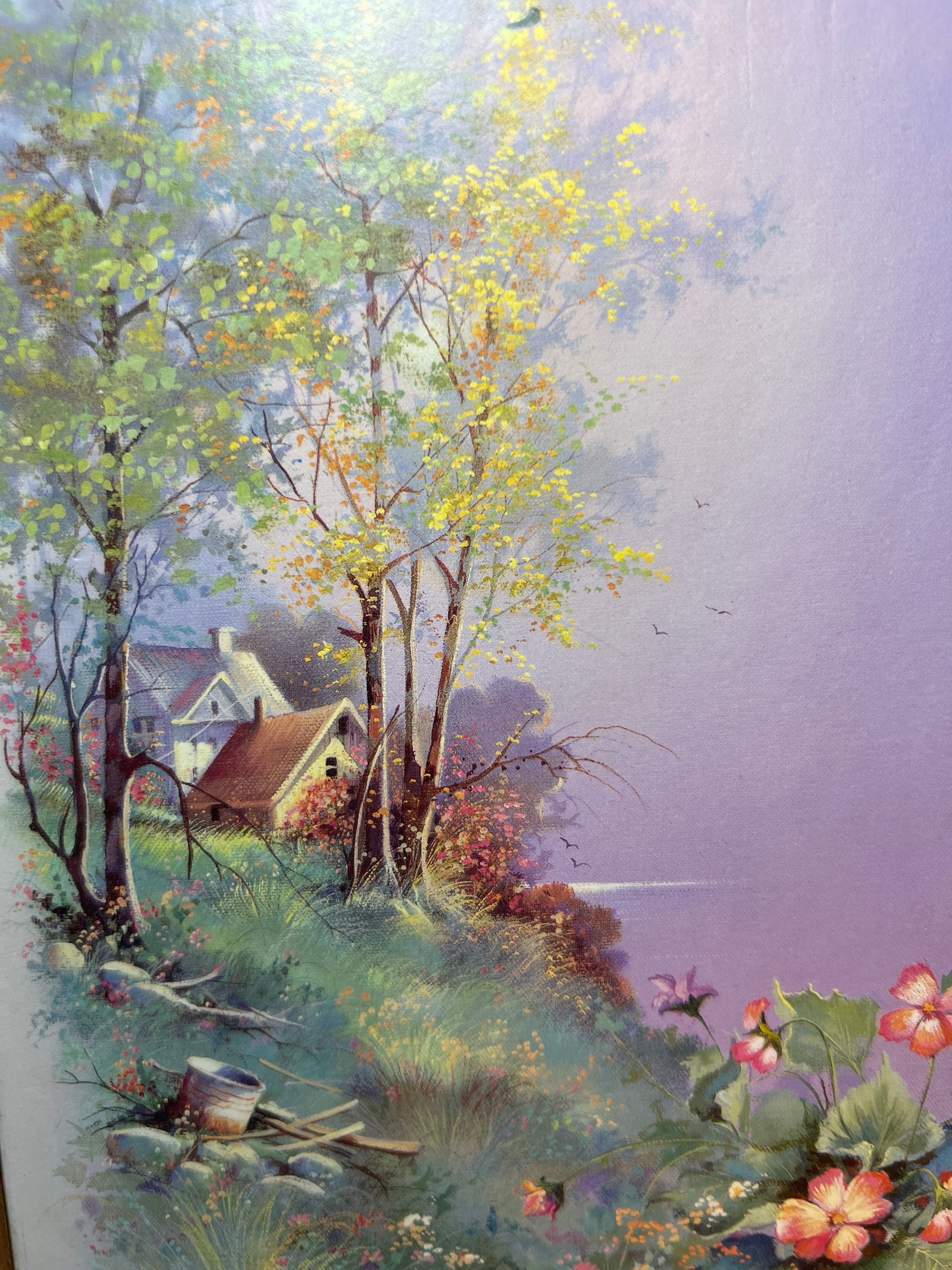 Vintage Andres Orpinas Lithograph Print Wall Art Set of 2 - Etsy