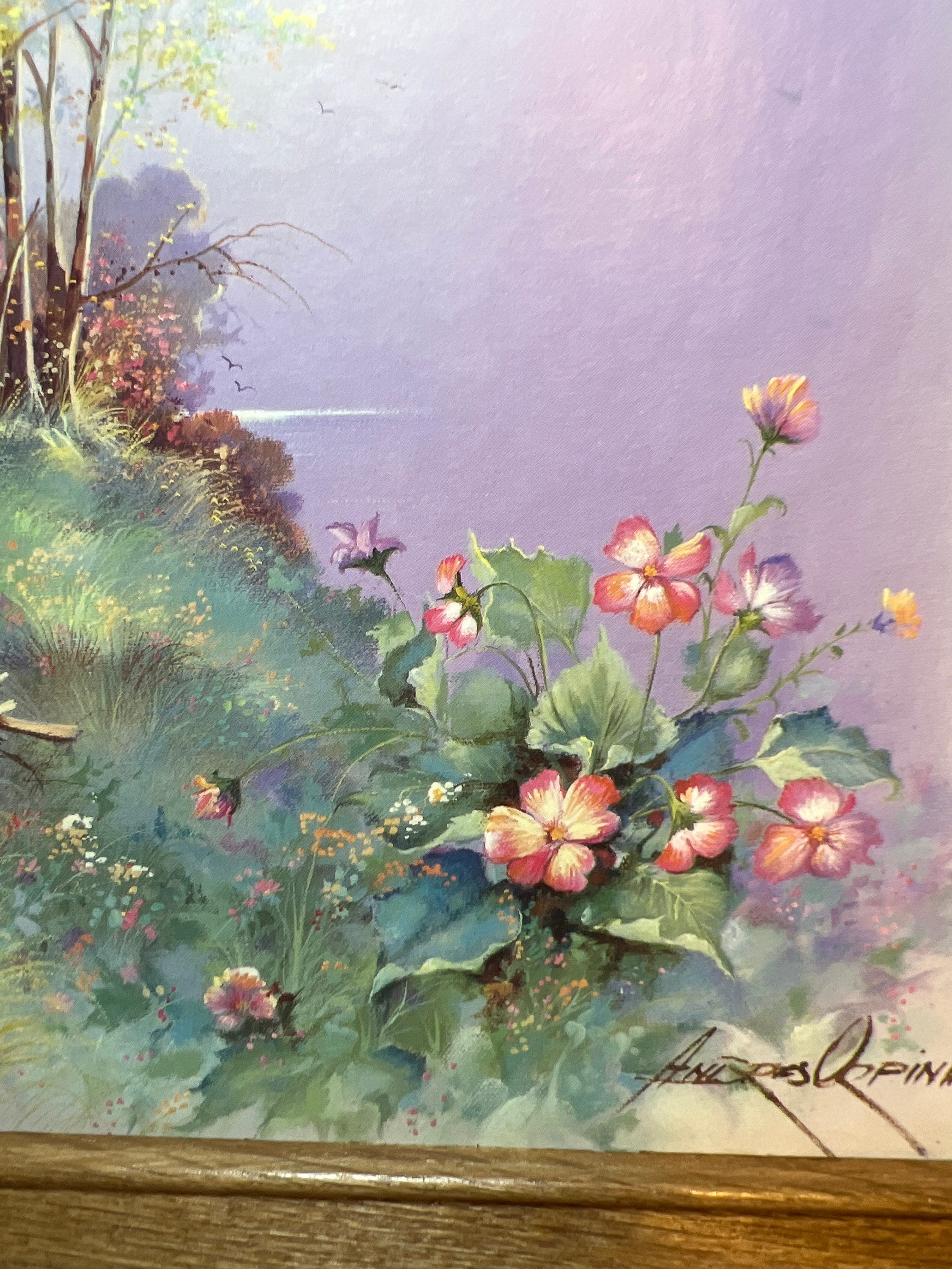 Vintage Andres Orpinas Lithograph Print Wall Art Set of 2 - Etsy