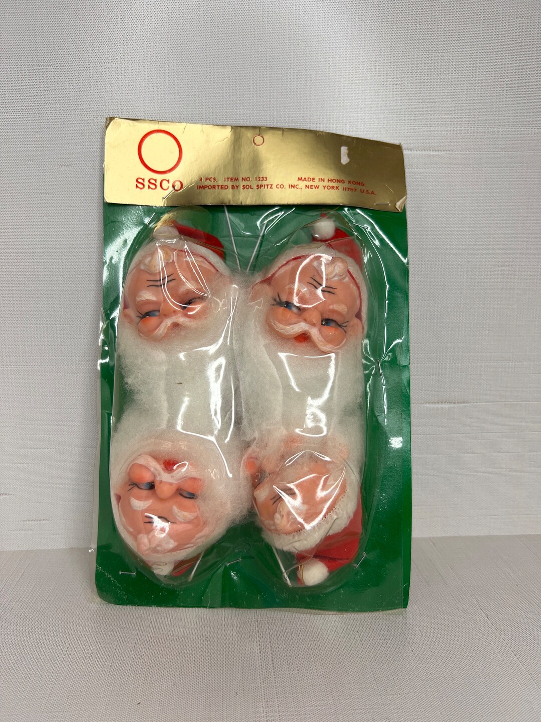 Vintage Santa Picks in Original Packaging - Etsy