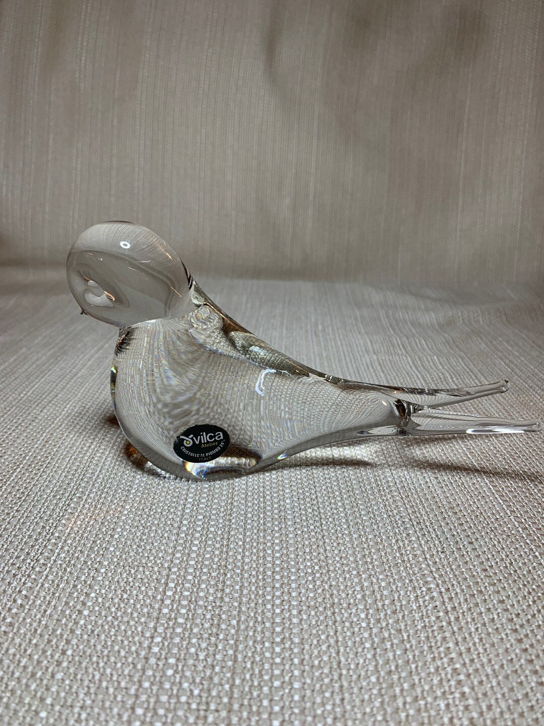 Vilca Crystal Bird. Made in Italy. - Etsy