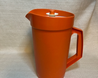 Tupperware Pitcher Orange - Etsy