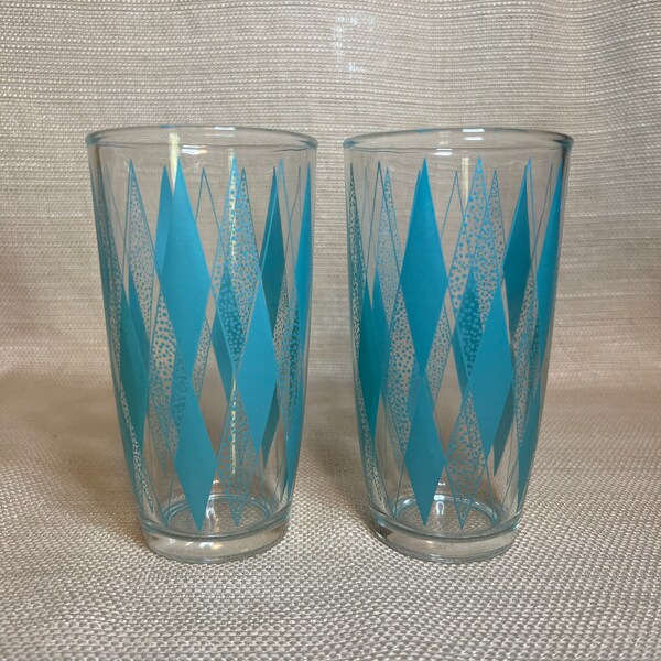 Hazel Atlas Turquoise - Etsy