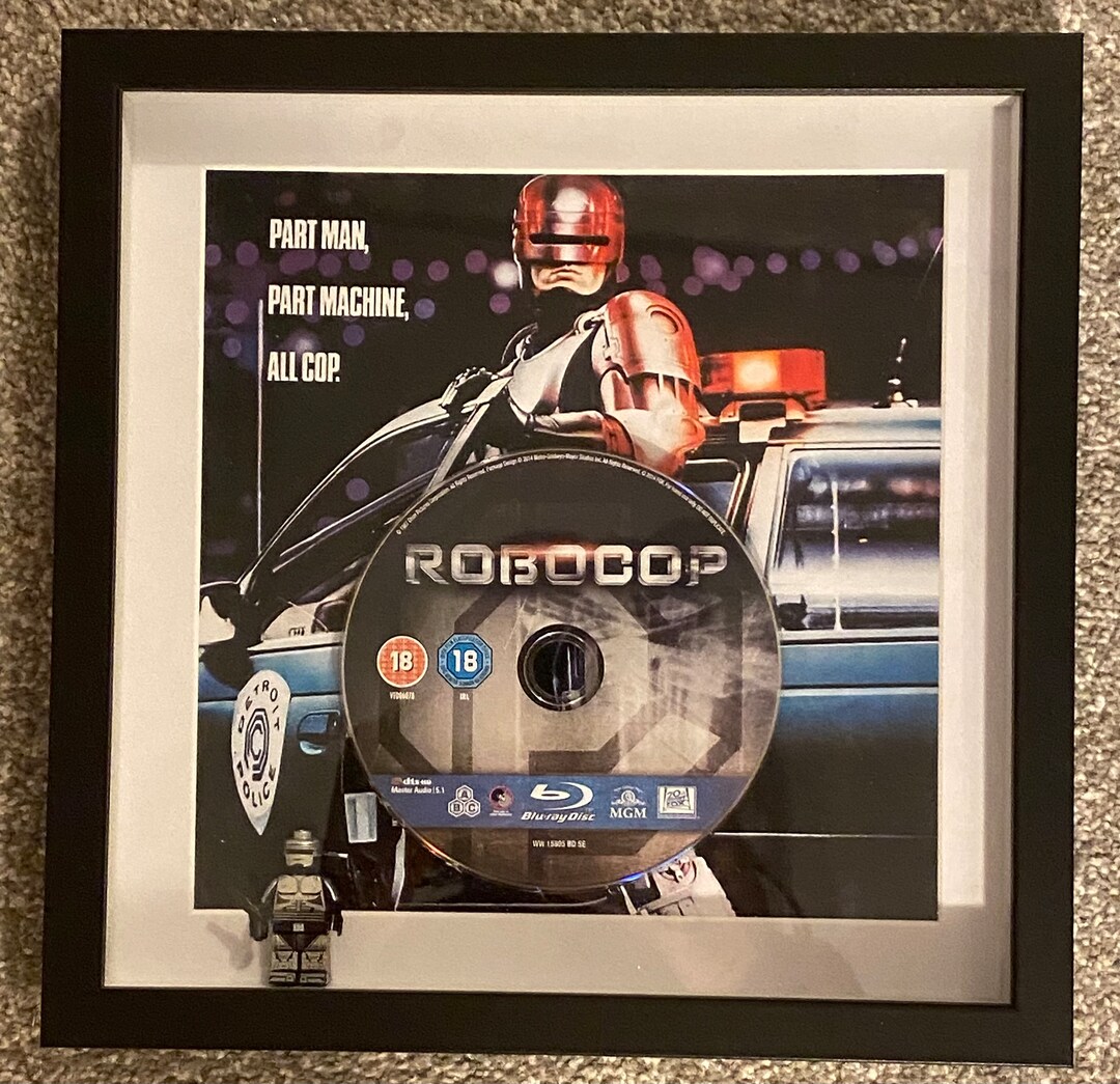 Robocop Custom Made Shadow Box - Etsy