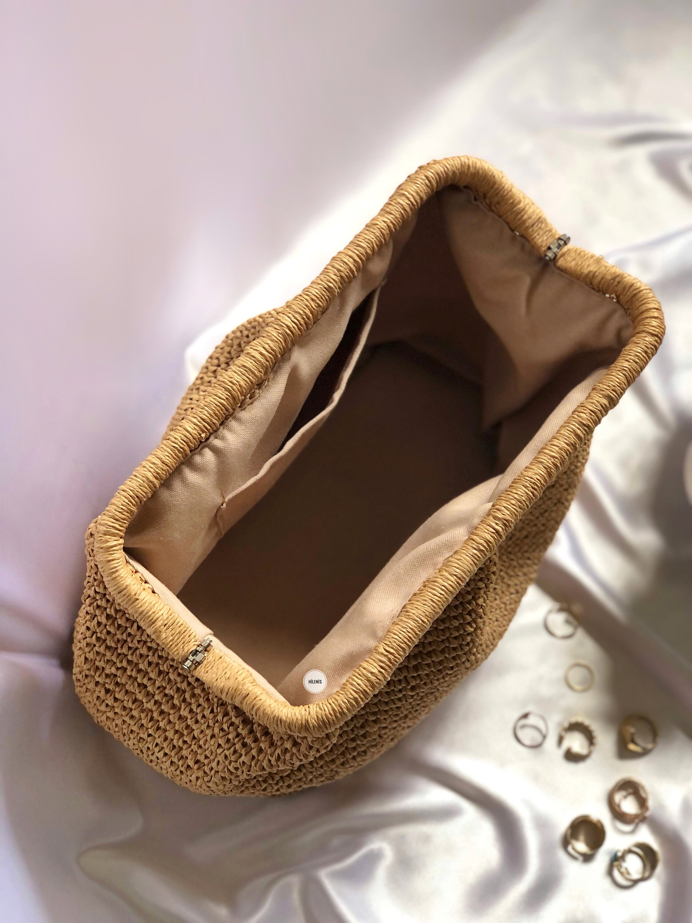 Purse Frame Bag Hanger Raffia Clutch Frame Hardware Clutch - Etsy