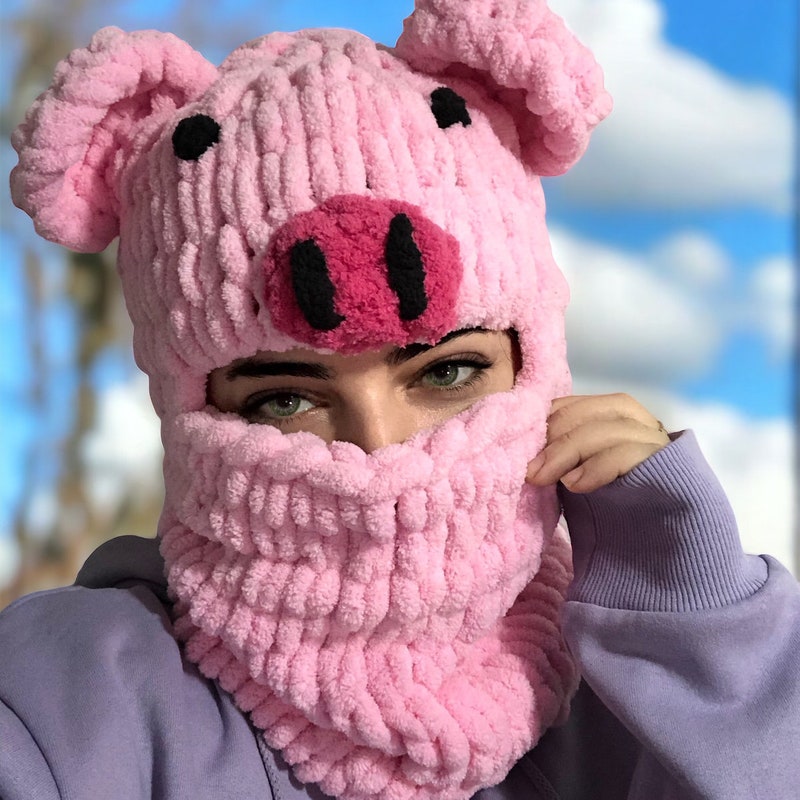 Pig Mask - Etsy