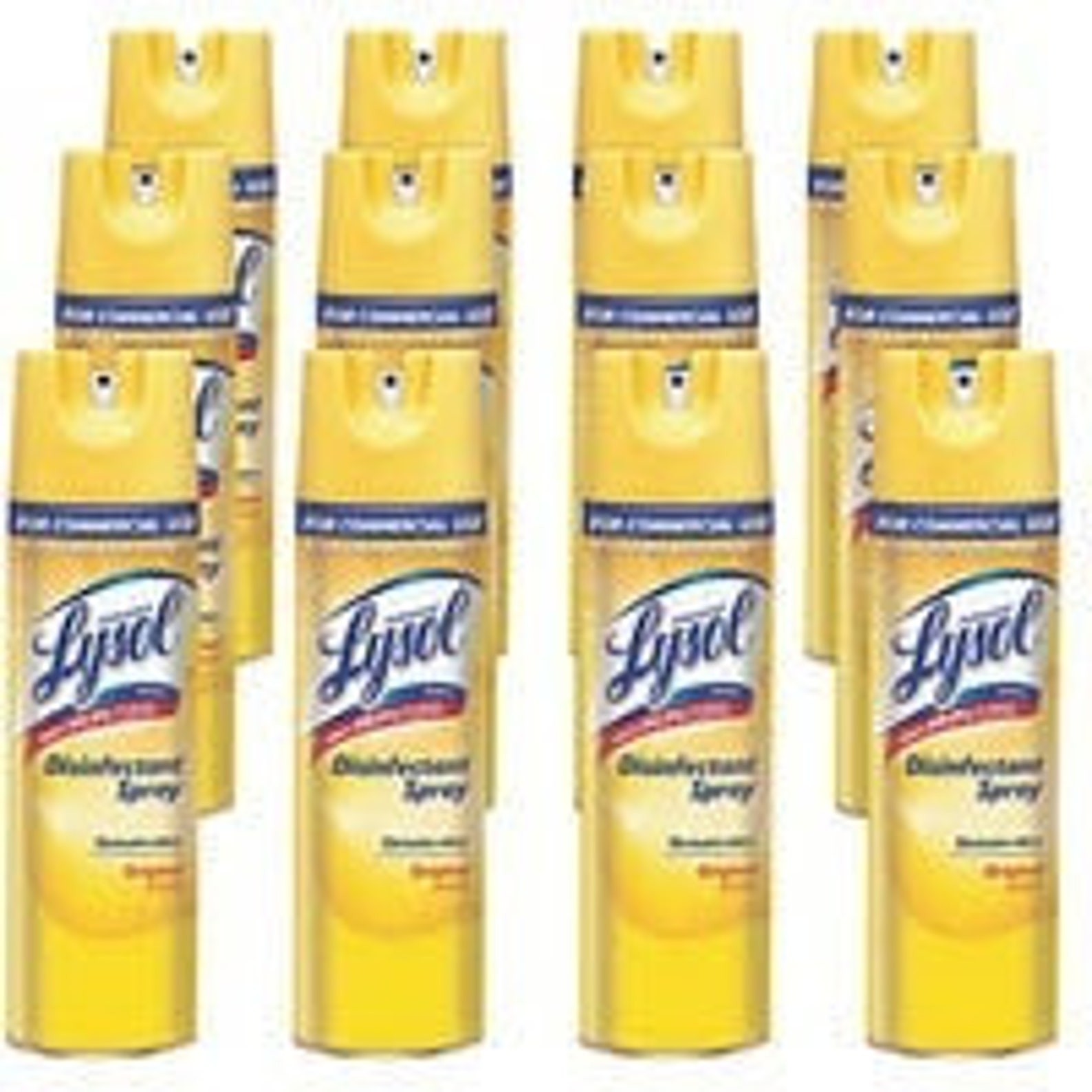 Lysol Commercial Grade 12 Pack Disinfectant Lemon Scent - Etsy
