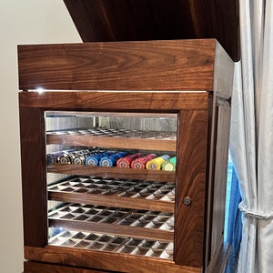 Poker Chip Storage Cabinet - Etsy