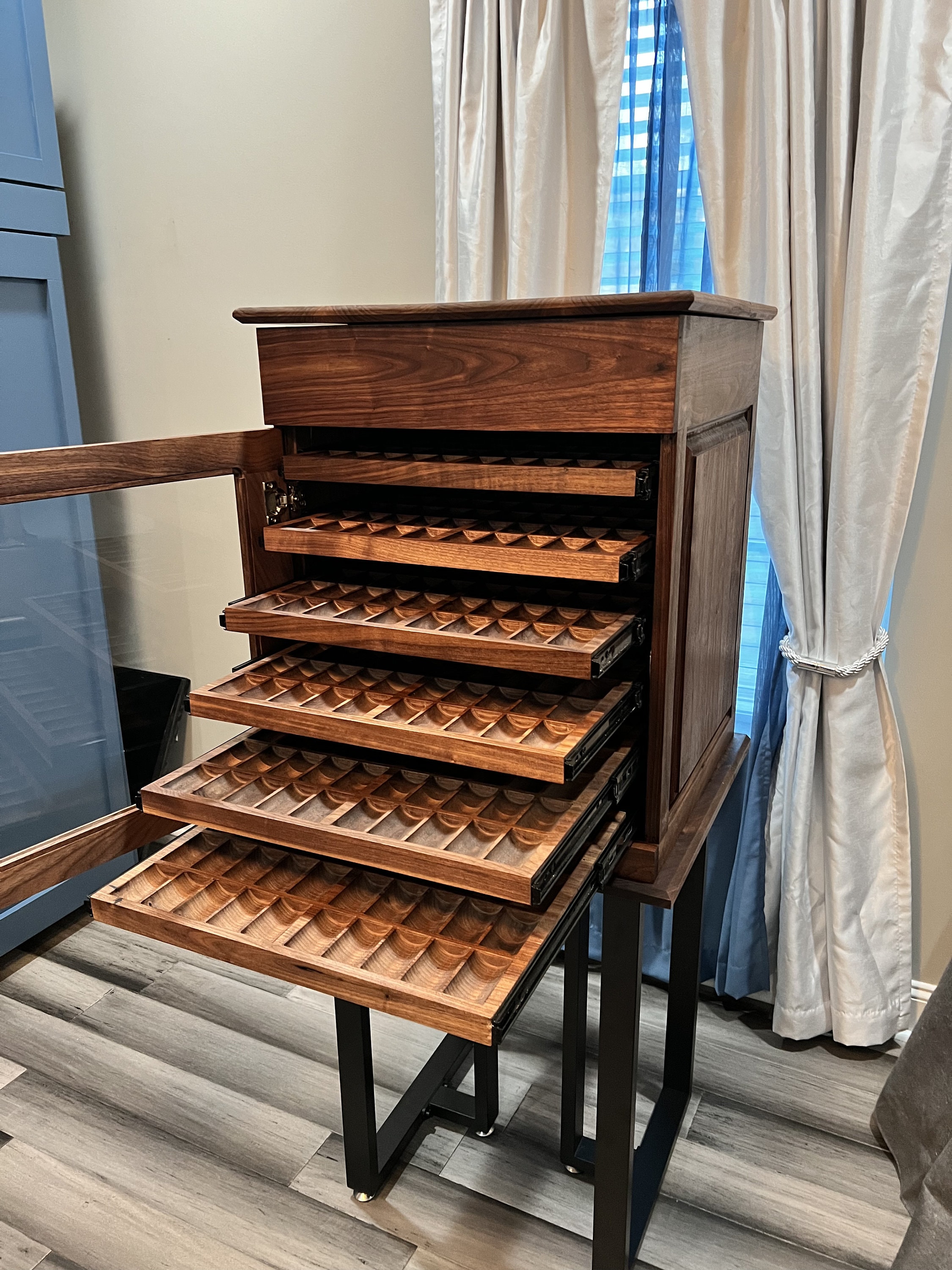 Poker Chip Storage Cabinet - Etsy