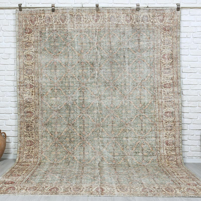 Blue Vintage Rug - Etsy