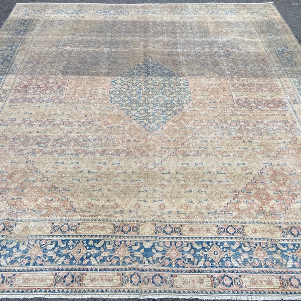 Distressed Rug - Etsy