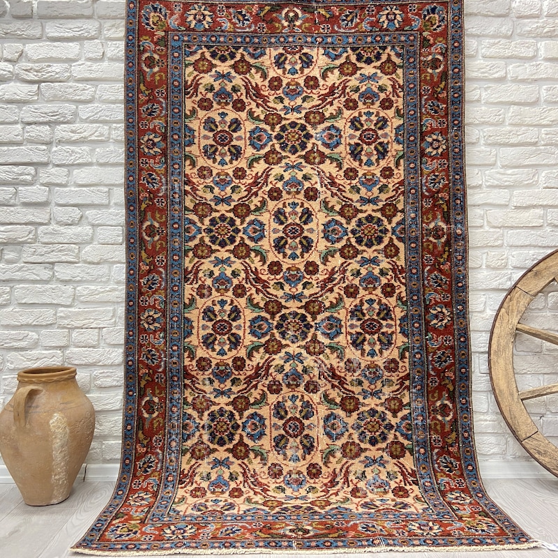 Blue Persian Rug - Etsy