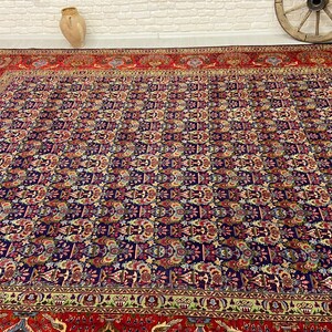 11x15 Vintage Persian Rug / Antique Handmade Rug / Oversized - Etsy