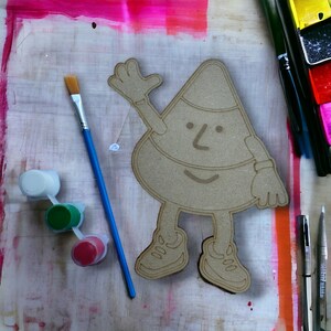 Paint Your Own Mr Urdd Man Mistar Urdd Eisteddfod - Etsy UK