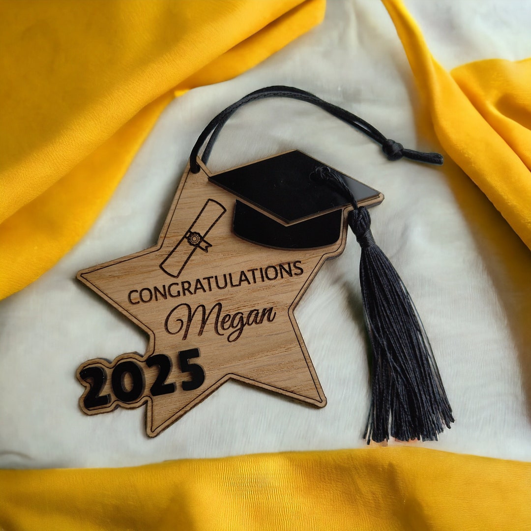 Personalised Graduation Congratulations Hanging Sign. Graduation Gift ...