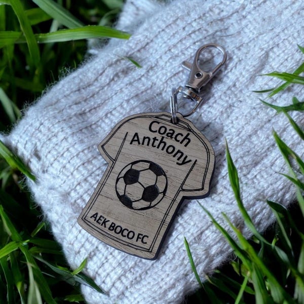 Football Keyrings - Etsy UK