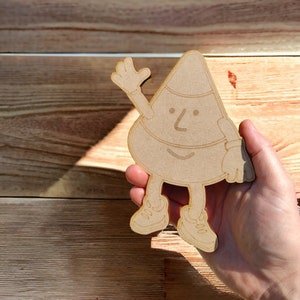 Paint Your Own Mr Urdd Man Mistar Urdd Eisteddfod - Etsy UK